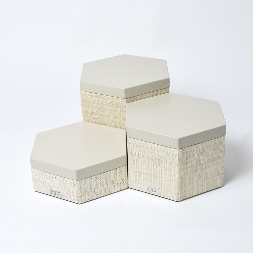Hexagonal Box – Small – Grassroots